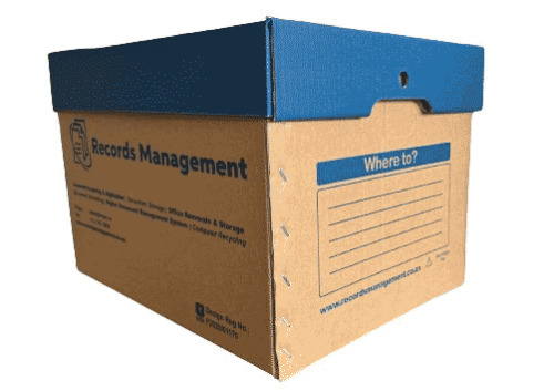 Archiving Box with Lid - Pack of 10 - MasterShred: Shredding Services